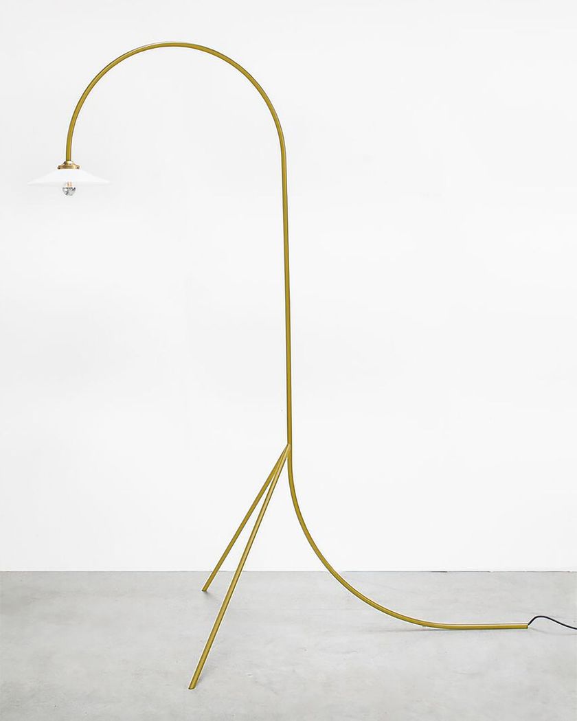 STANDING LAMP N°1 Steel arc lamp By valerie_objects | design Muller Van ...