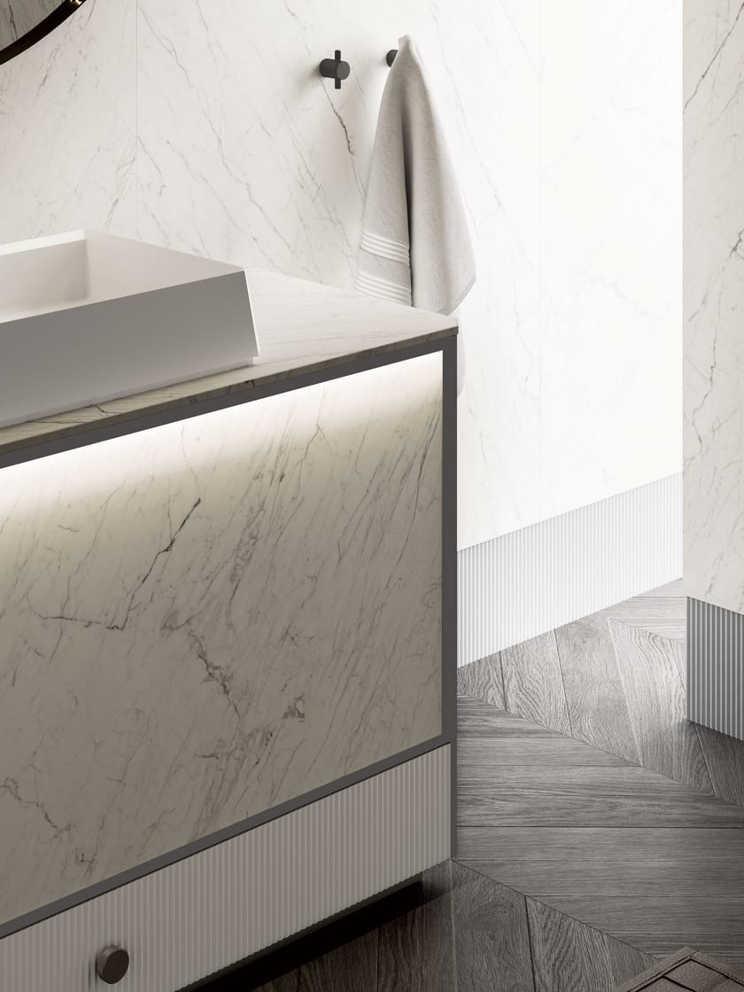 HONEY | Vanity unit with drawers By Cerasa