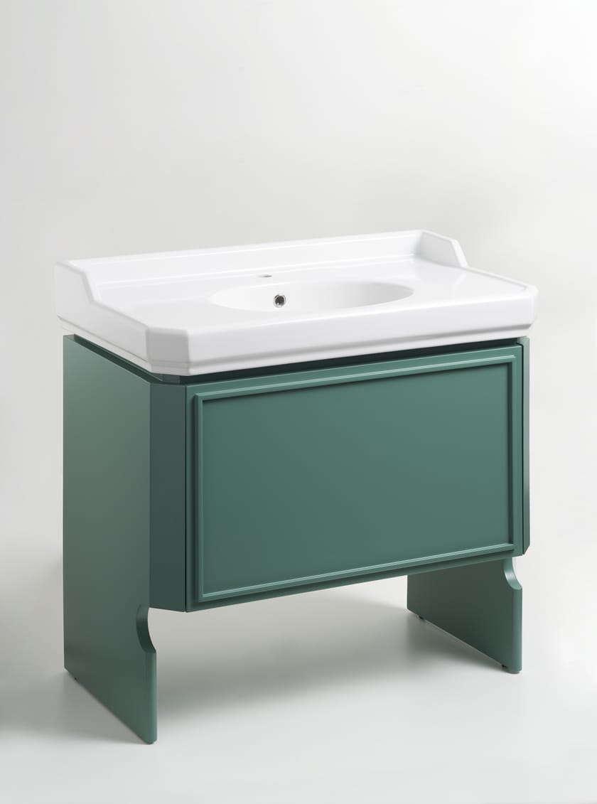 NOSTALGIA Floor-standing MDF vanity unit with drawers By Ex.t | design ...