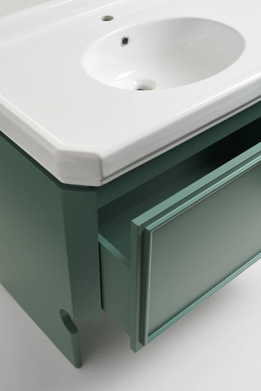 NOSTALGIA Floor-standing MDF vanity unit with drawers By Ex.t | design ...