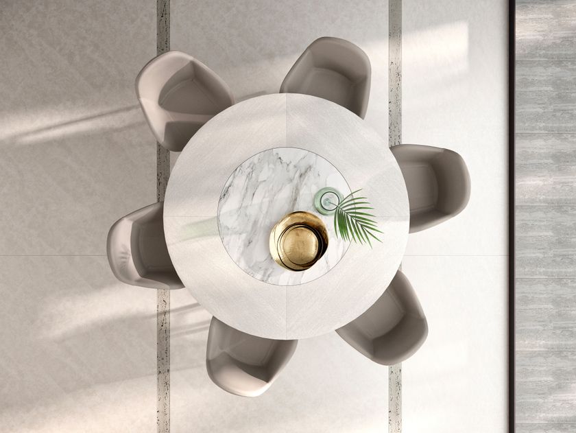 VELIERO Round table with Lazy Susan By Ozzio Italia | design Davide ...