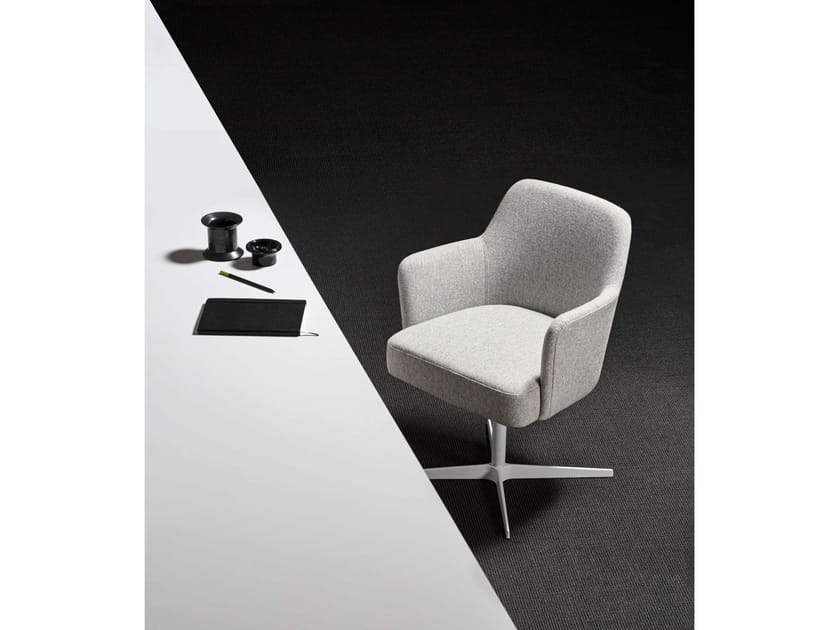 VELOUR | Chair with 4-spoke base Velour Collection By La Cividina ...