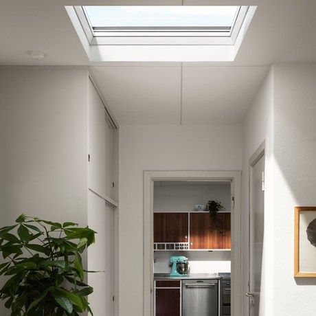 Casement Electrically operated glass roof window CVP | VELUX Glass ...