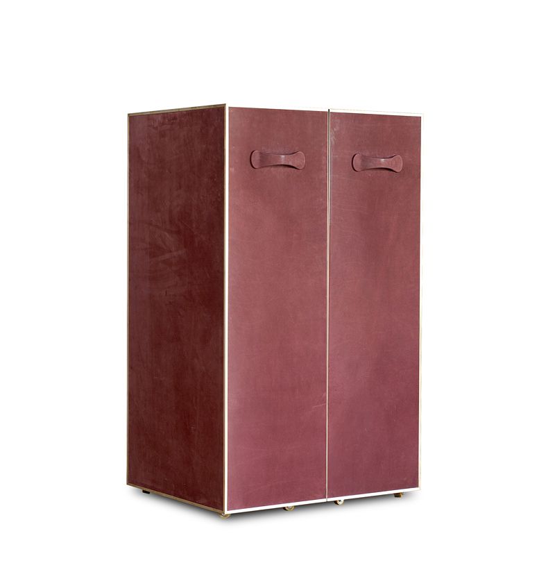 Leather wardrobe VENDOME By BAXTER design Roberto Lazzeroni