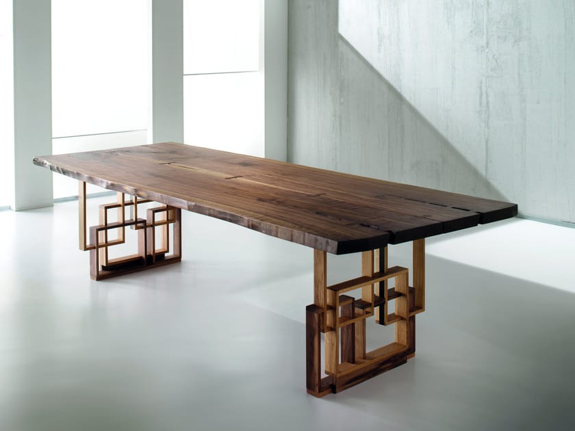 VERO L620 | Walnut table Vero Collection By Arte Brotto