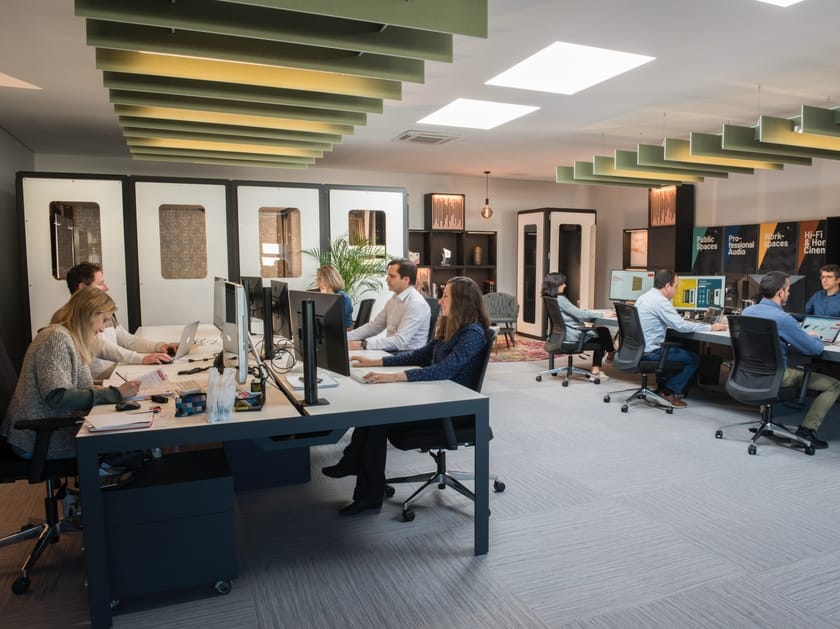 VICBOOTH OFFICE CONFERENCE BOOTH - 3x4 Office booth By Vicoustic