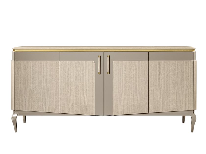 VICTOR Wooden sideboard with doors By A.R. Arredamenti | design Lucia ...