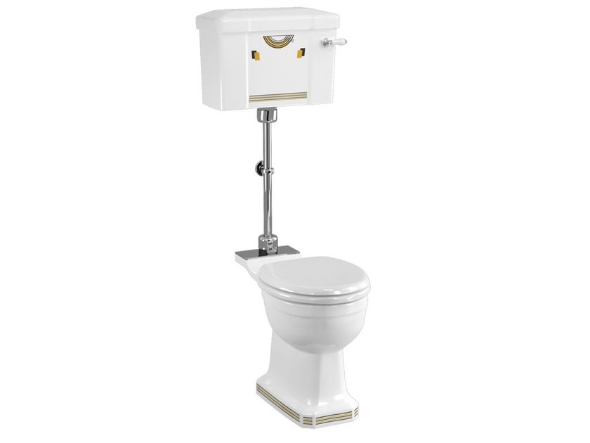 VIENNA | Toilet with external cistern Bespoke Collection By Burlington ...