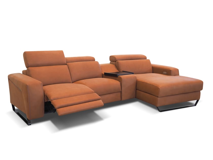 VOGUE | Divano con chaise longue By Rossini Sofas