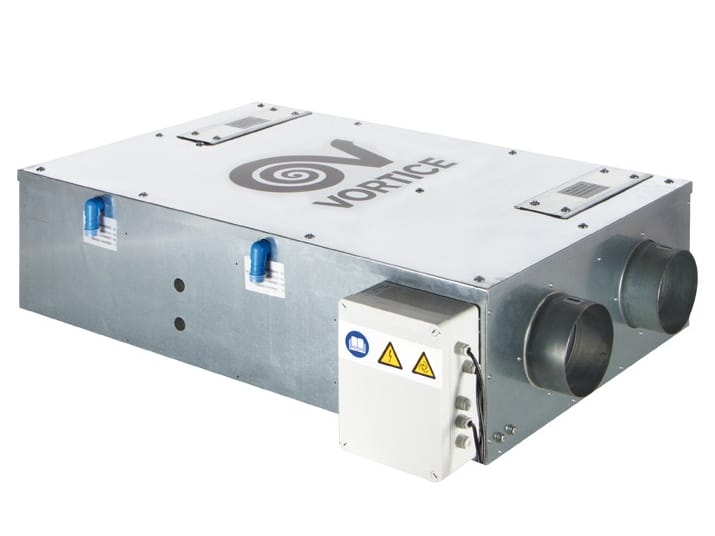 Heat recovery unit for false ceiling VORT HRI 350 FLAT VORT HRI FLAT ...