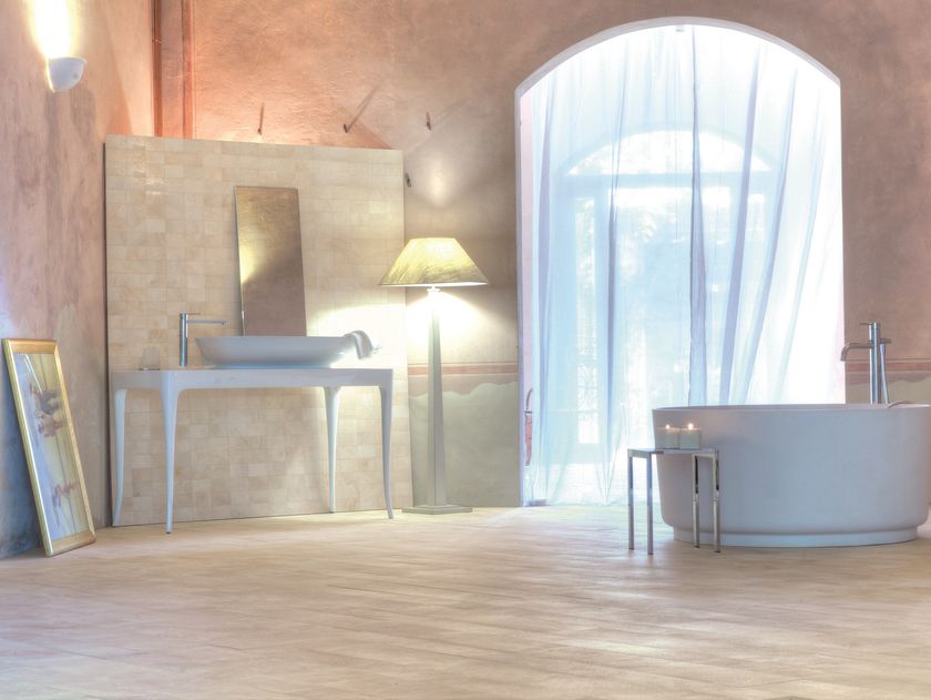 Porcelain stoneware wall/floor tiles with wood effect W-AGE MARROW W ...