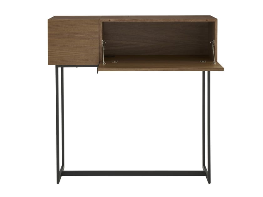 Rectangular walnut console table WALL FIGURE By Ligne Roset design ...