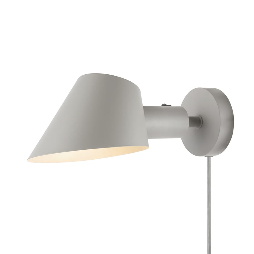 STAY Adjustable aluminium wall lamp with fixed arm By DFTP