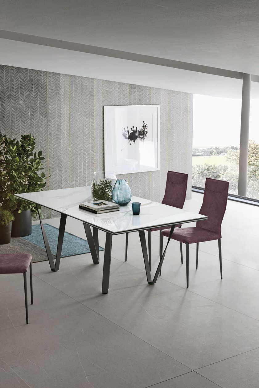 WAVE | Mesa de cerámica Mesa extensible de cerámica By Sedit