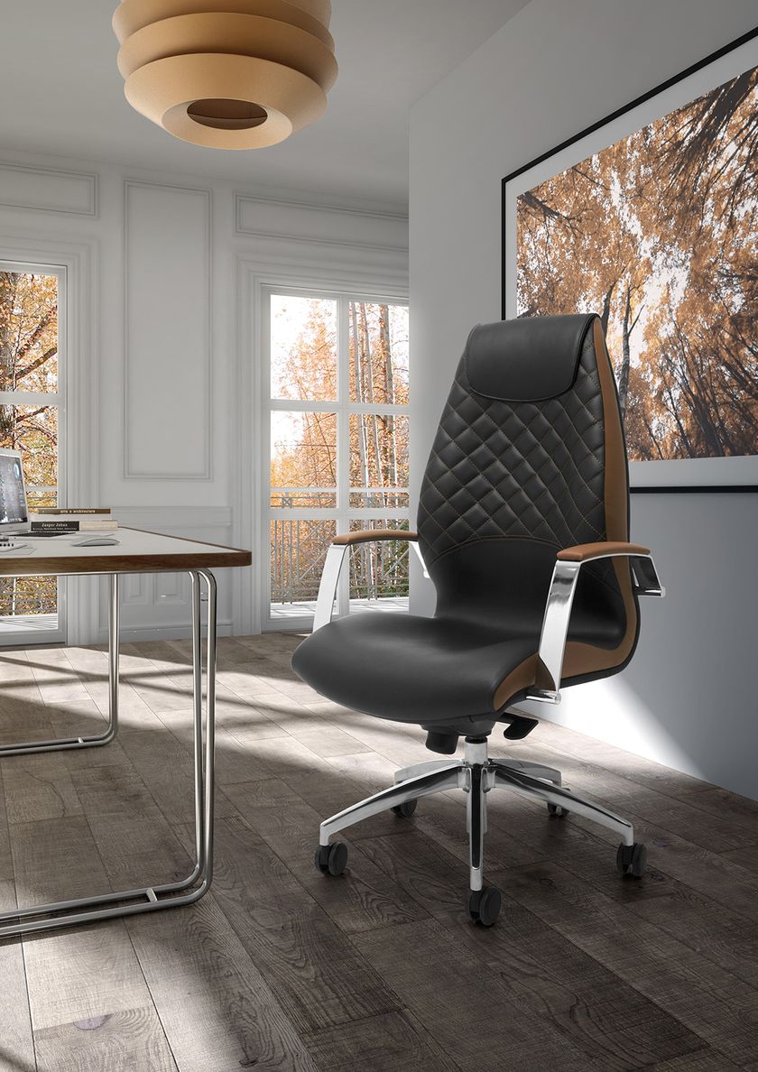 WAVE | Executive chair with headrest Wave Collection By Leyform design ...