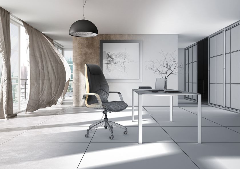 WAVE | Executive chair with headrest Wave Collection By Leyform design ...