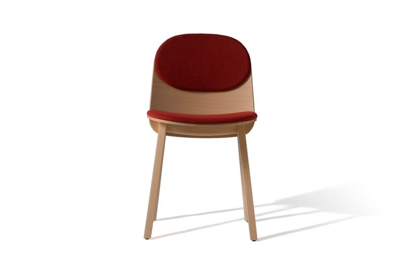 Upholstered chair WEDGE 360P Wedge Collection By Capdell design Marcel Sigel