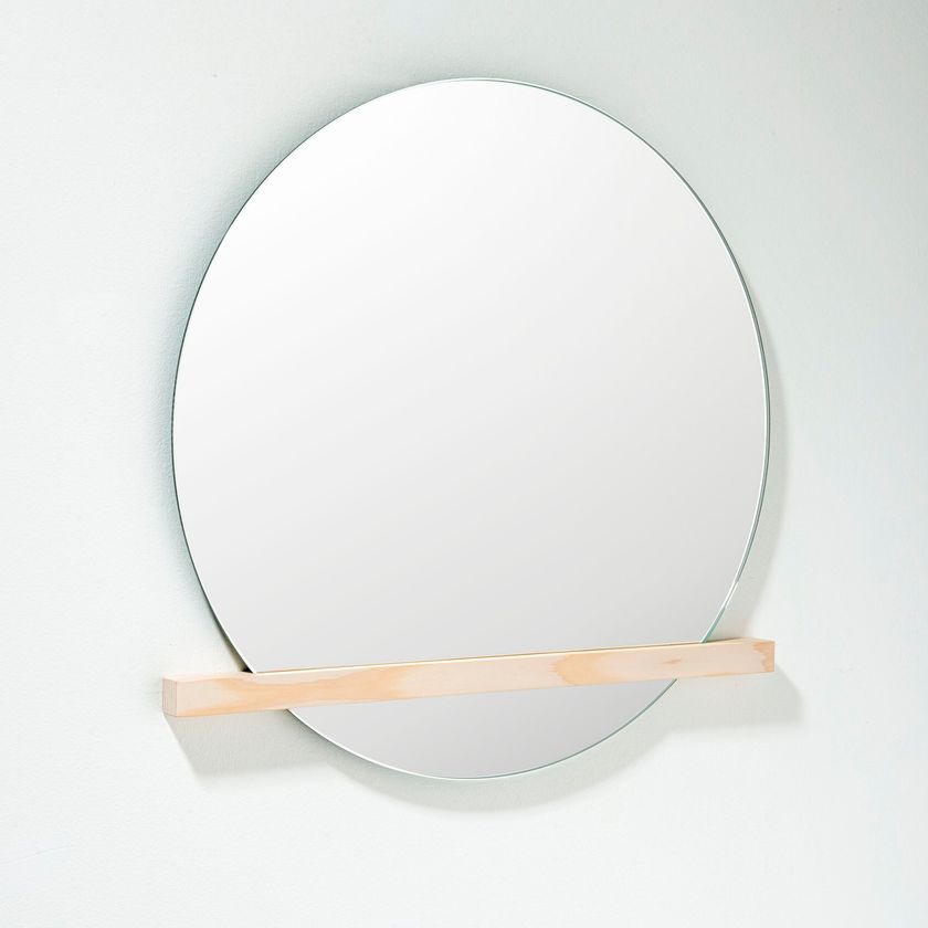 SILVER FIR WALL MIRROR #02 Specchio By weld & co