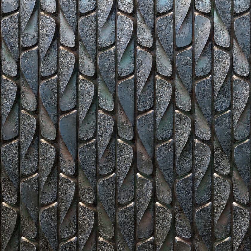 Modular ceramic 3D Wall Cladding WIND 3D tiles Collection By Makhno ...