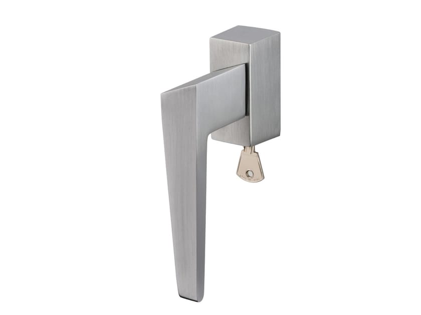 WONDER DK Zamak window handle with lock on rose By Reguitti | design ...