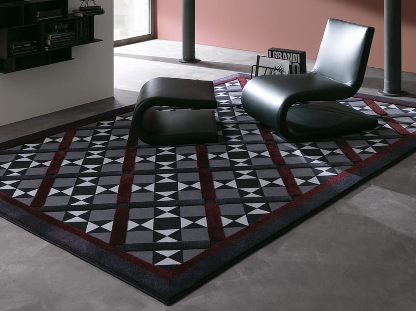 Fabric rug with geometric shapes WINDSOR New Dreams Collection By ...