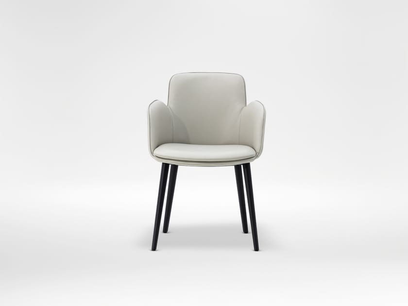 WING | Leather chair By CAMERICH design Favaretto&Partners