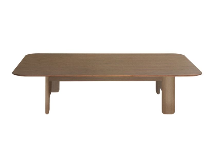 FUGUE Low rectangular marble coffee table By HC28 Cosmo | design Frank Chou