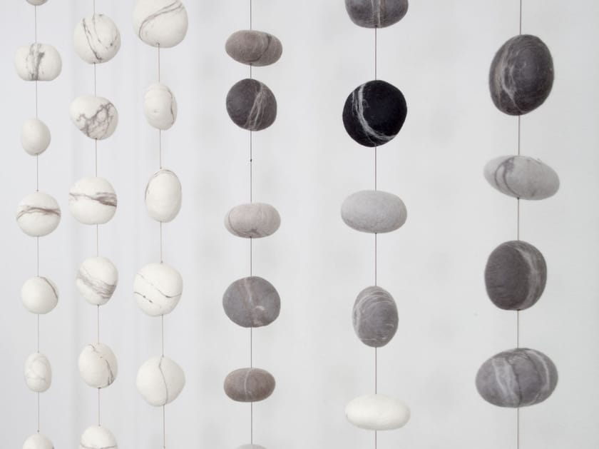 PEBBLE | Wool felt hanging decoration Pebble Collection By Ronel Jordaan