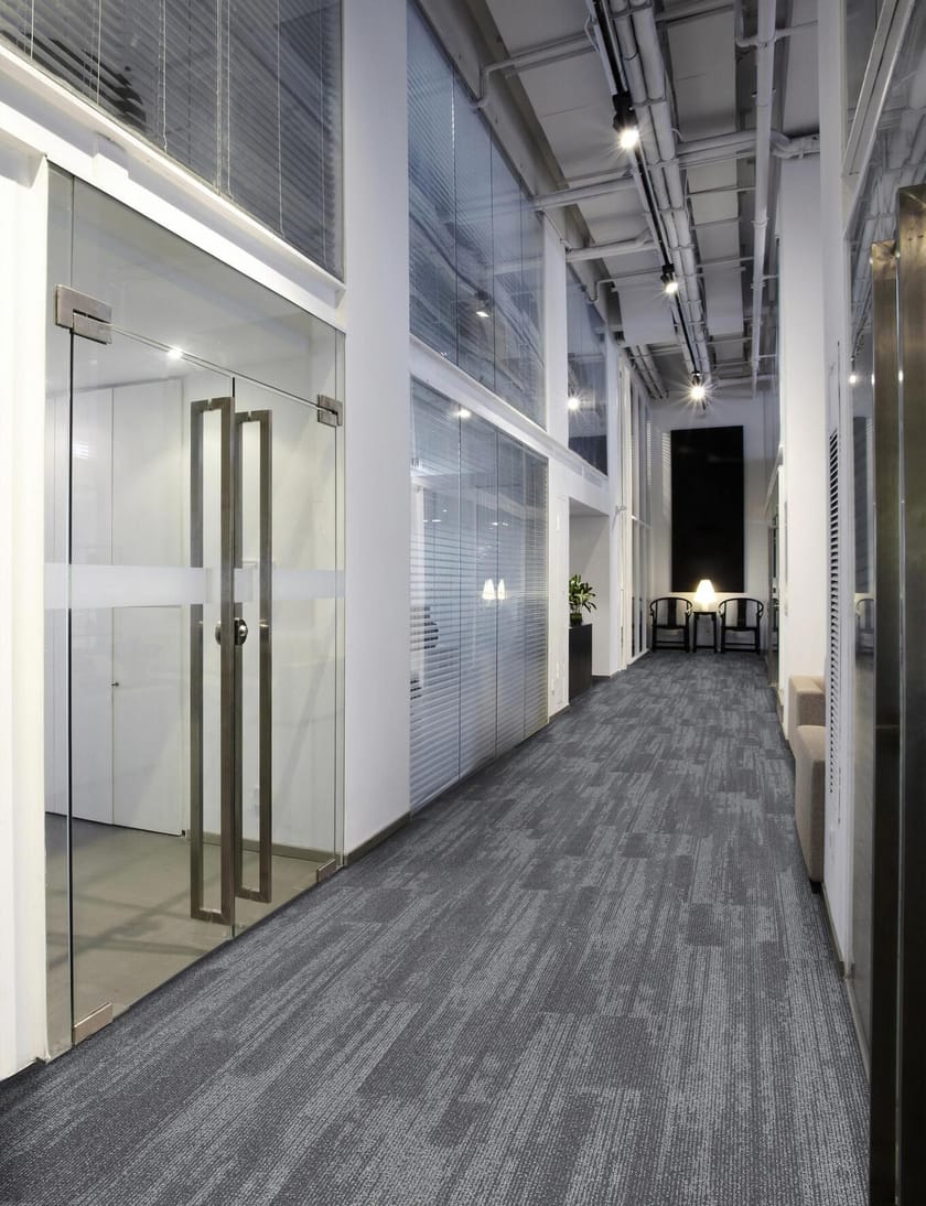 Moquette in Nylon® a quadrotte WORKS FREESTYLE - Interface® - Edilportale