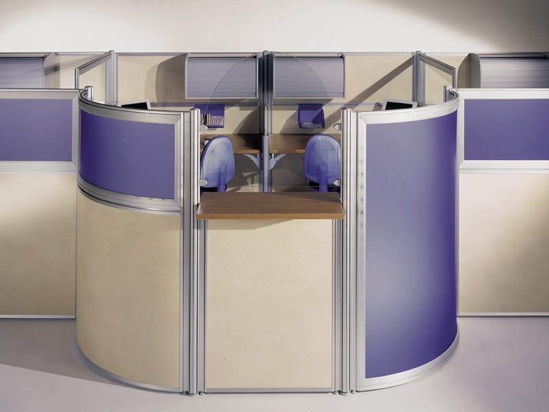 FLEXI OPEN | Workstation screen desktop partition Flexi Open Collection ...