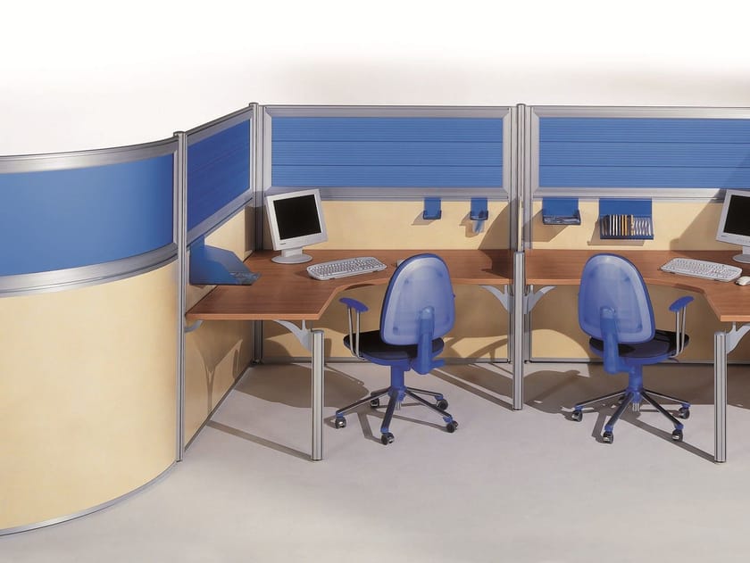FLEXI OPEN | Workstation screen desktop partition Flexi Open Collection ...