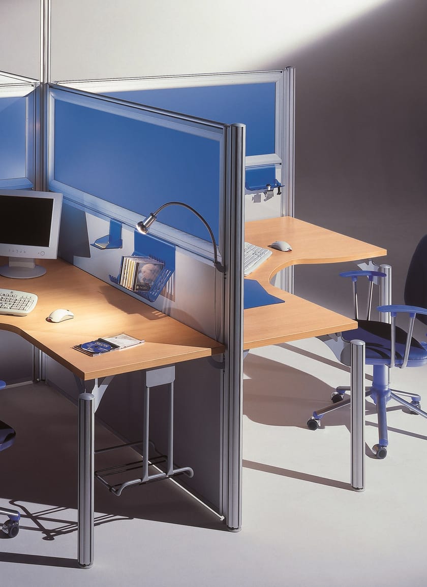 FLEXI OPEN | Workstation screen desktop partition Flexi Open Collection ...