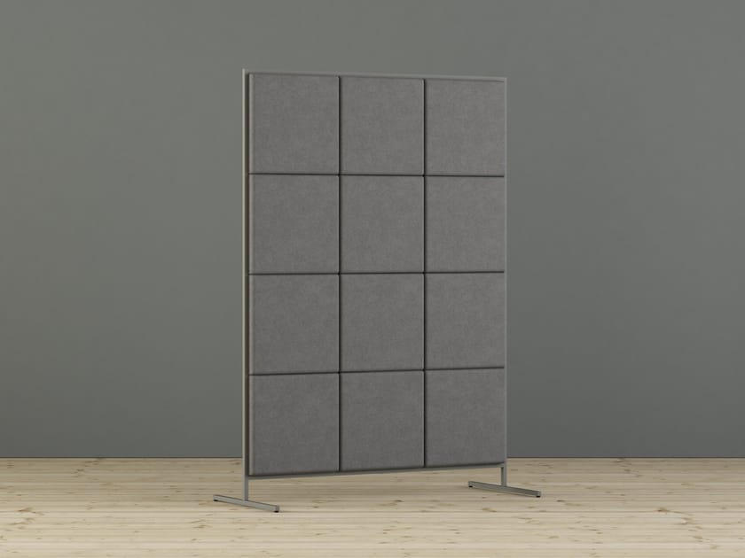 Pannello divisorio fonoassorbente free standing SABINE | Pannello ...