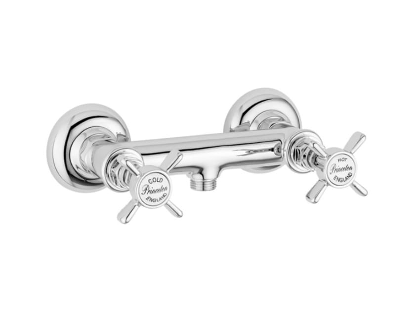 PRINCETON 2 hole Recessed steel shower tap By Gaia Mobili