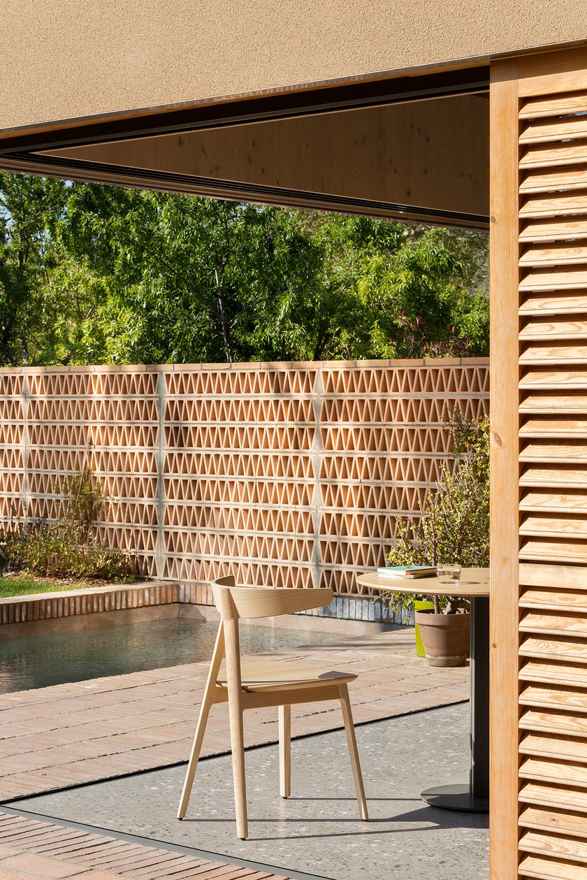 COMPASS | Wooden chair By Vergés design Estudi Manel Molina