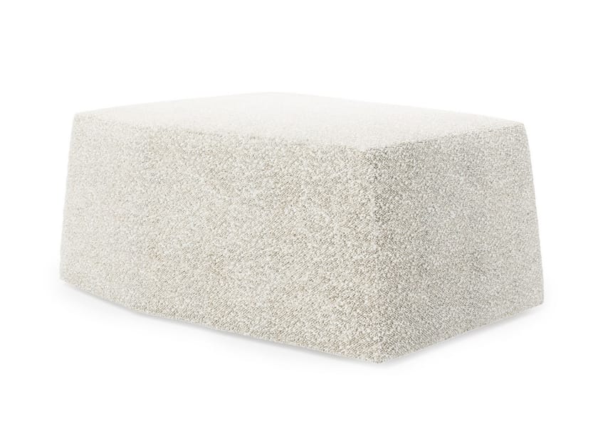 BAMBARA | Pouf Upholstered rectangular fabric pouf By TRNK
