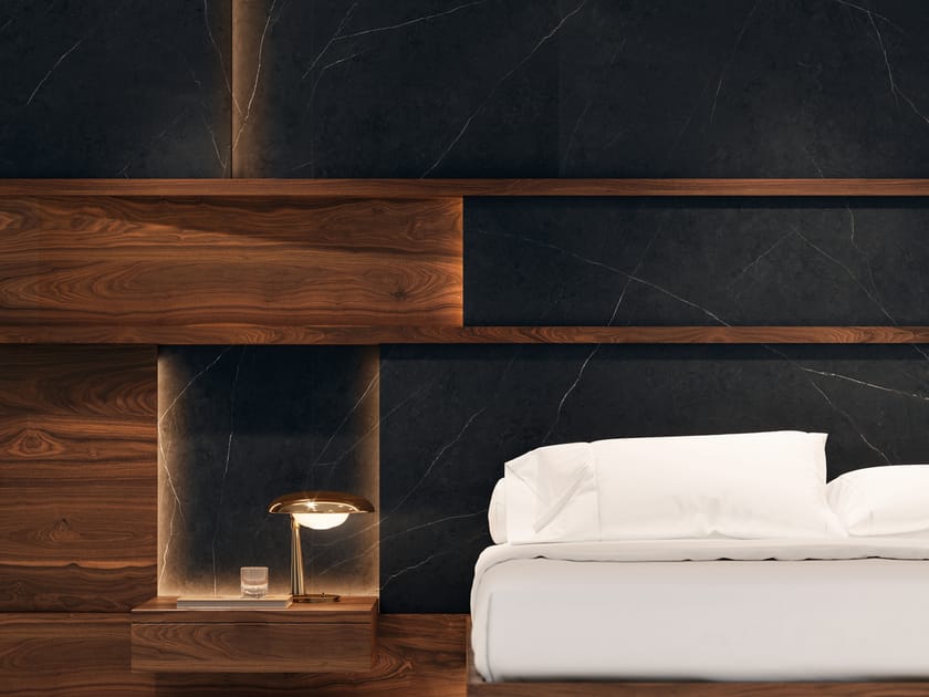 Pavimento/rivestimento effetto marmo XTONE LIEM BLACK Collezione XTONE By URBATEK