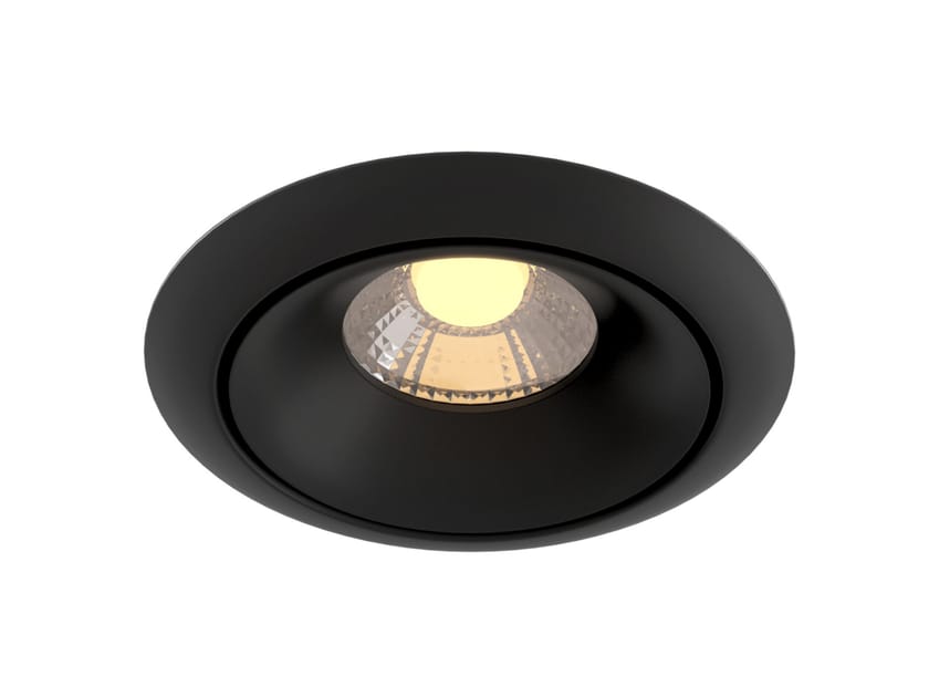 YIN | Spot LED Spot encastrable LED rond en aluminium enduit de poudre ...