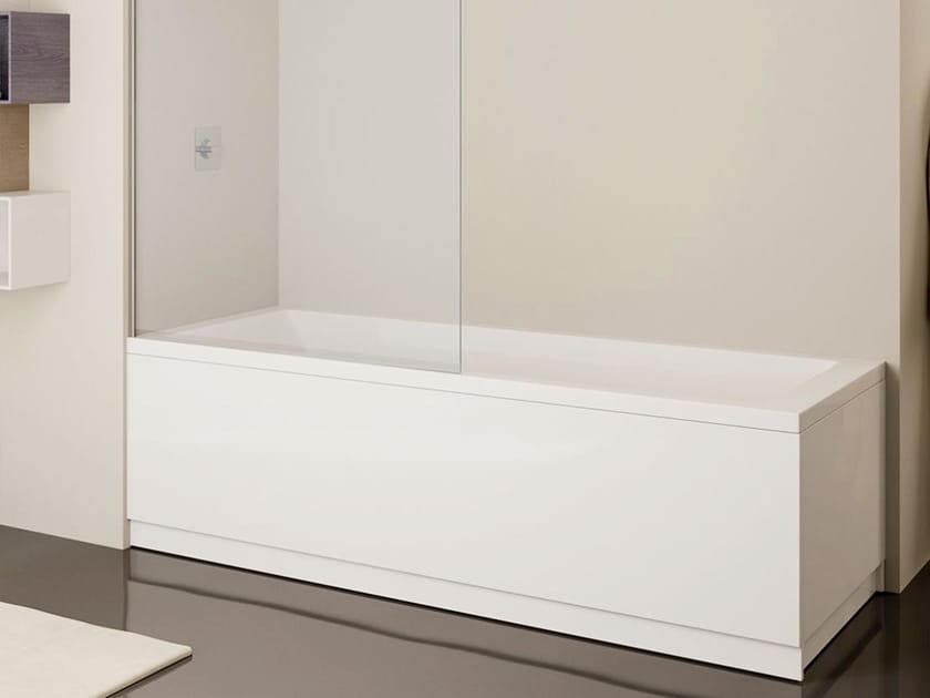 Parete per vasca con anta fissa ZANZIBAR Collezione Accessori By Remail ...