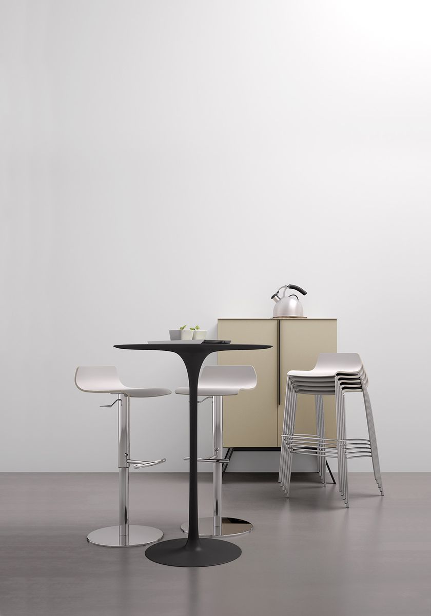 MY STOOL | Laminate stool My Stool Collection By Leyform