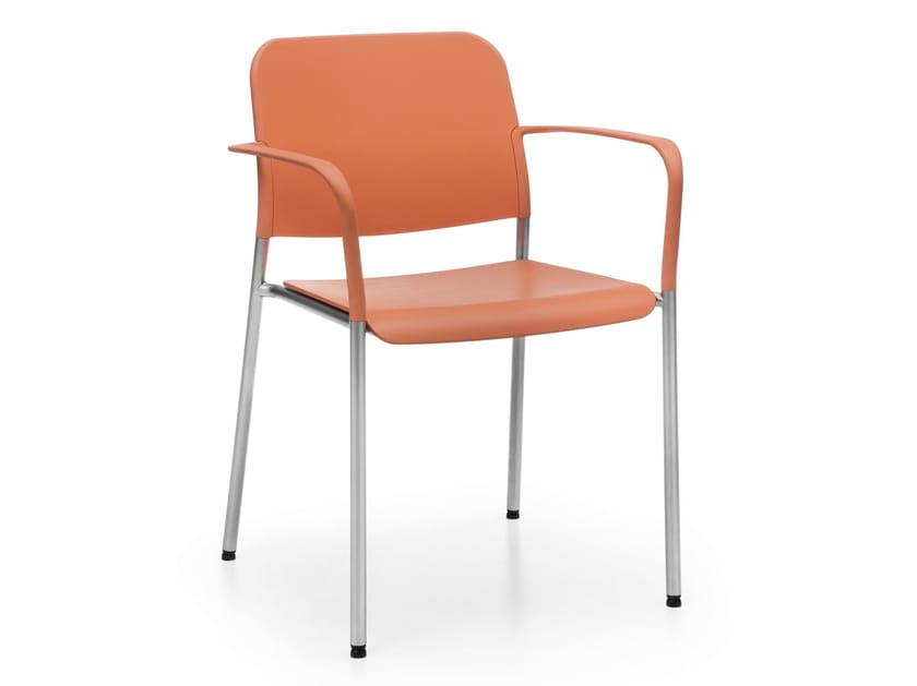 Plastic training chair with armrests ZOO 522H Zoo Collection By profim ...