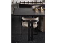 0419 | Chair Upholstered velvet chair with armrests By Gallotti&Radice