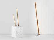 LED wooden table lamp 2ft TABLE TORCH Portable Collection By Stickbulb ...