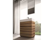 SOFFITTO Double-sided stainless steel bathroom mirror By Ideagroup