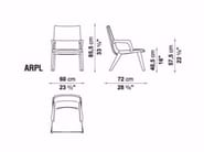 ACANTO | Armchair By Maxalto design Antonio Citterio