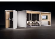 ACOUSTIC ROOM MINI Acoustic phone booth with built-in lights By FANTONI