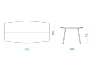 AGAVE | Rectangular table Agave Collection By Ethimo design Mattia Albicini