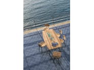 AGAVE | Rectangular table Agave Collection By Ethimo design Mattia Albicini