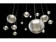 ALGORITHM lampada a sospensione in vetro soffiato By Vibia design Toan Nguyen