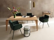 ALVO | Chair with armrests By COR design Jehs+Laub